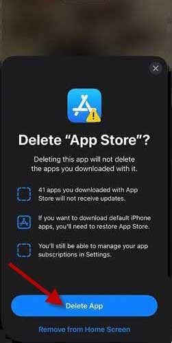 Apple IOS Lets You Uninstall App Store From IPhone How To Reinstall App Store Techtrickz