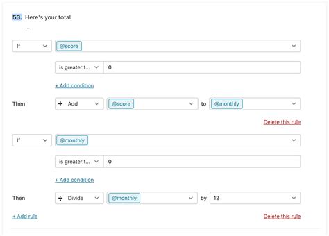 Show Score AND Calculation On That Score Community