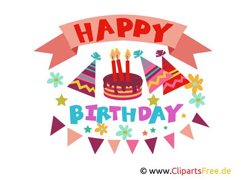 Im Genes De Feliz Cumplea Os Cliparts Ilustraciones