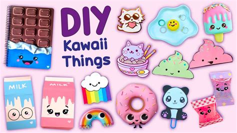 Cute Kawaii Crafts With Paper At Margaret Rice Blog