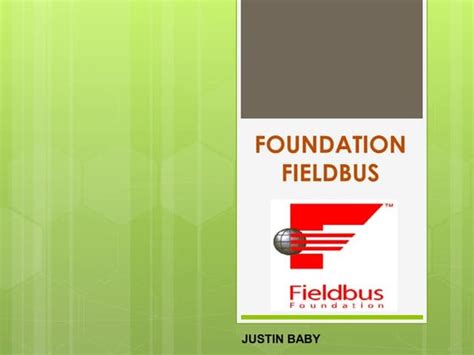 A Quick And Easy Way To Connect To Foundation Fieldbus Using Emersons Usb Fieldbus Interface Ppt