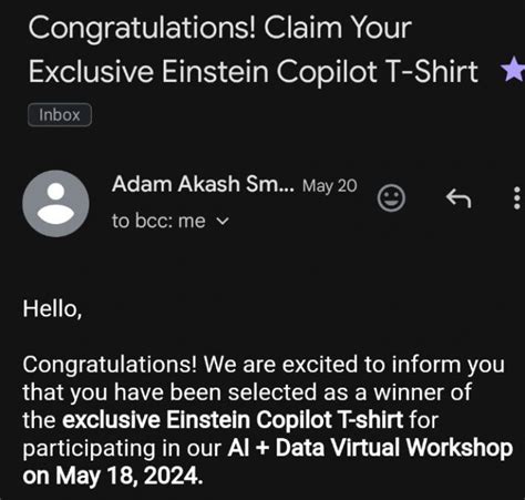 Sai Nikhil Othuri On Linkedin Ai Datacloud Builtwitheinstein Einsteincopilot Salesforce