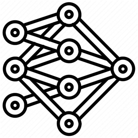 Neural Network Artificial Intelligence Robotics Net Machine Icon Download On Iconfinder