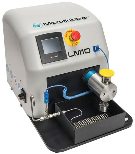Microfluidics Lm10 Microfluidizer High Shear Fluid Processor Spw Industrial