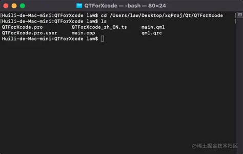 在macos环境下使用qt开发ios程序——开发环境搭建最近接手一个qt做的ios项目，以前没有接触过，需要重新搭建开发 掘金