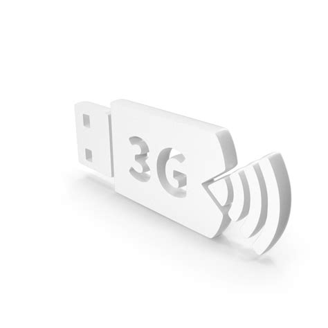 White Usb G Modem Icon Png Images Psds For Download Pixelsquid