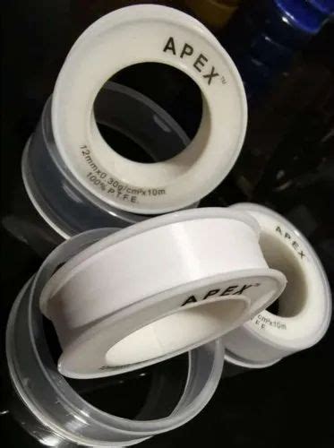 12 Inch Apex Ptfe Tapes White Teflon Tape For Sealing At Rs 3piece In Jaipur