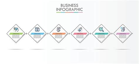 Workstation Design Vector Infographic Template Process Idea Workplace Safety Vector Process