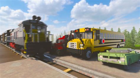 Train Vs Cars Teardown Youtube