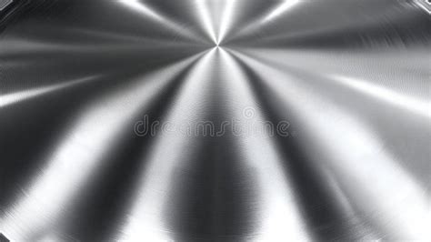 Polished Metal Surface Shows Circular Radiating Lines Stock Illustration Illustration Of