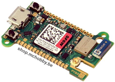 Micropython Pyboard D En Arrivé Chez Mc Hobby Mchobby Le Blog
