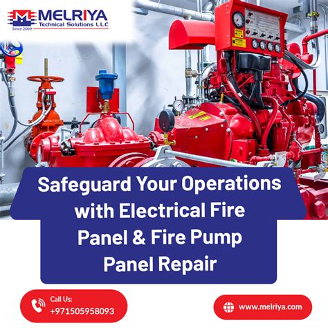 Safeguard Your Operations With Electrical Fire Panel And Fire Pump Panel Repair