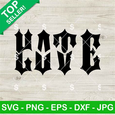 Hate Love Svg Cut File Hate Logo Design Svg