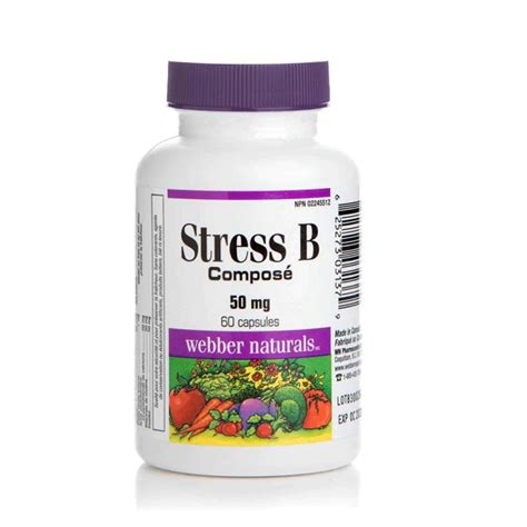 Webber Naturals Stress B 50mg