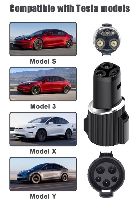 Buy Wholesale China New Adapter Connector Type 1 To Tesla Connector Model Y Ev Charger Connector