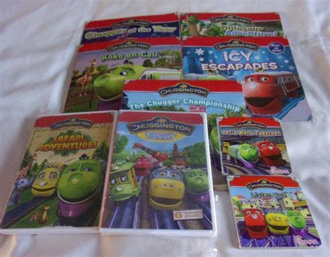 Set Of 9 Chuggington Picture Books Dvds Ebay