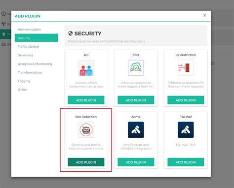 注册配置治理 使用 Bot Detection 插件拒绝爬虫请求