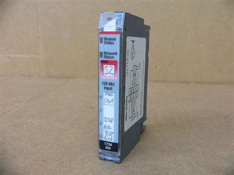 allen bradley 1734 ia4 input module point i o digital 4 points 120 vac