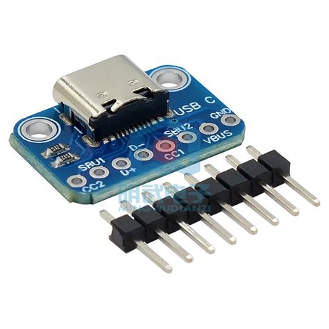 448128type C Usb轉插針 Dip母座b型轉接板 已焊接母頭 Typec 送排針w3 221207 露天市集 全台最大的網路購物市集