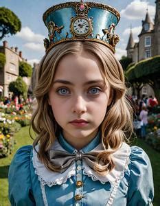 Alice In Wonderland Cartoon Costume Face Swap Insert Your Face Id