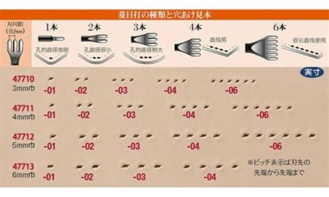 Diamond Leather Stitching Chisel Leathercraft Pricking Iron Etsy