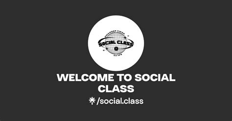 Welcome To Social Class Linktree
