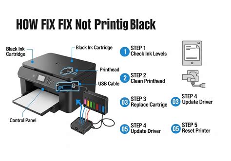 How To Fix Printer Not Printing Black Easy Step By Step Guide Global Care Solutions