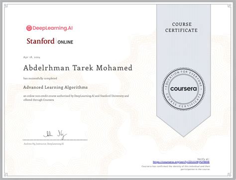 completed advanced learning algorithms for ml abdelrhman tarek posted