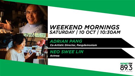 Adrian Pang Pangdemonium And Neo Swee Lin Actress