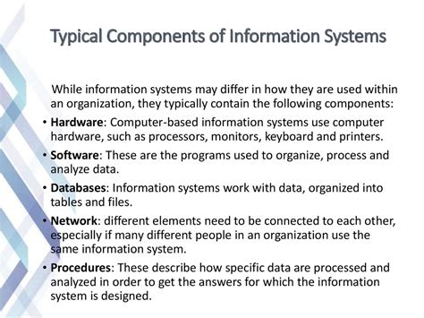 Information Systems презентация онлайн