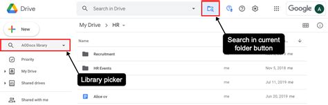 Search For Files In Your Team Folders And Secured Folders Aodocs