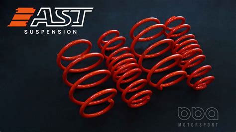Ast Vw Golf Viii Gti Hatchback Lowering Spring 短彈簧 Bba Motorsport