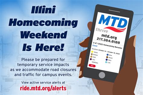FYI MTD Reroutes For Homecoming Have Been Posted R UIUC