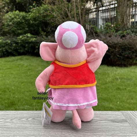 29cm Super Mario Bros Wonder Plush Toad Toadette Elephant Stuffed Toy