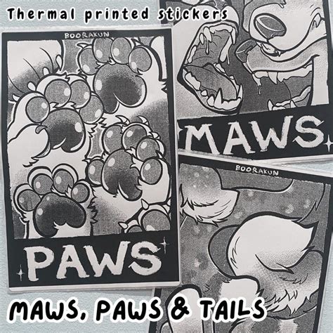 Maw Furry Art Etsy