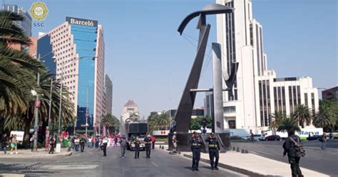 Caos En Cdmx Hoy 11 De Abril Electricistas Bloquean Paseo De La