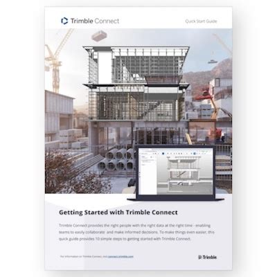 Quick Guide To Getting Started With Trimble Connect