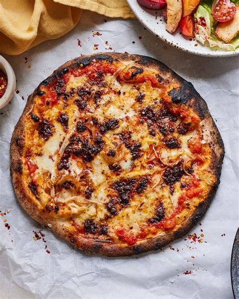 Tomato Cream Chorizo Pizza Whats Gaby Cooking