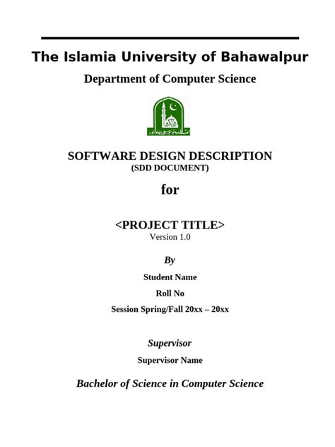 Sdd Pdf Software Development Software Engineering