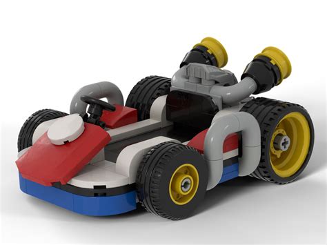 Lego Moc Go Kart By Curtydc Rebrickable Build With Lego