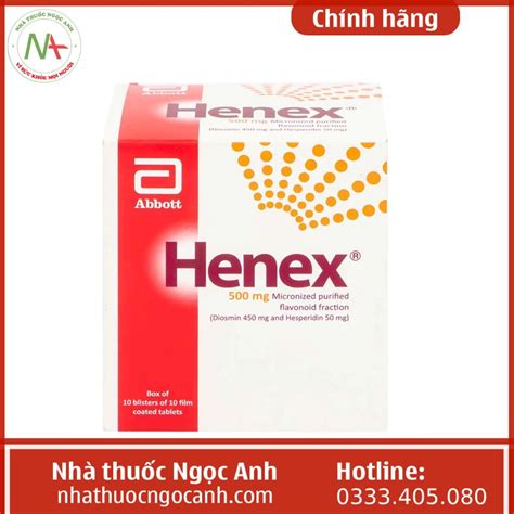 Thuốc Henex 500 Mg Là Thuốc Gì Giá Bao Nhiêu Mua ở đâu
