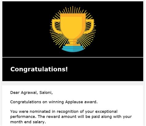 Im Excited To Receive The Applause Award From Deloitte Once Again 🎉 A… Saloni Agrawal 18