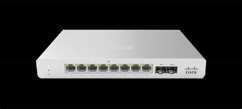 Meraki Ms120 8 8 Port Cloud Managed Gigabit Switch W 2x Sfp Ports Invastor