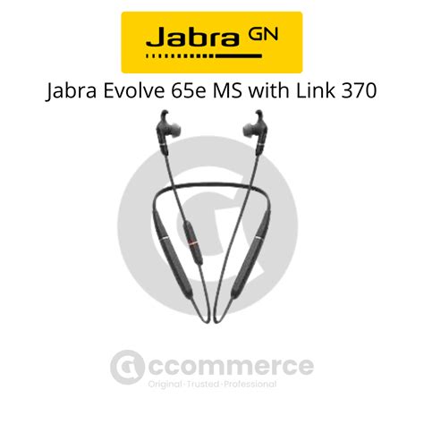 Jabra Evolve E Ms With Link Microphone Accommerce