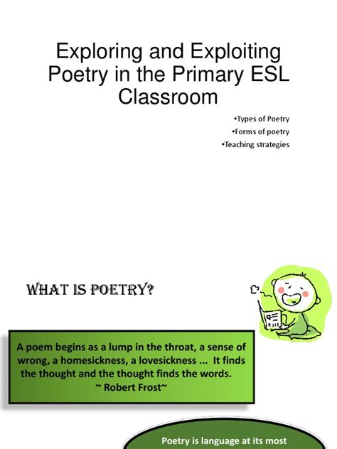 Pdf Exploring And Exploiting Poetry In The Primary Esl Classroom Dokumentips