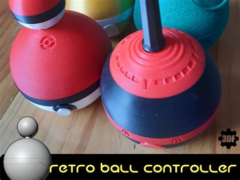 Retro Ball Controller By 3dfreeman Makerworld