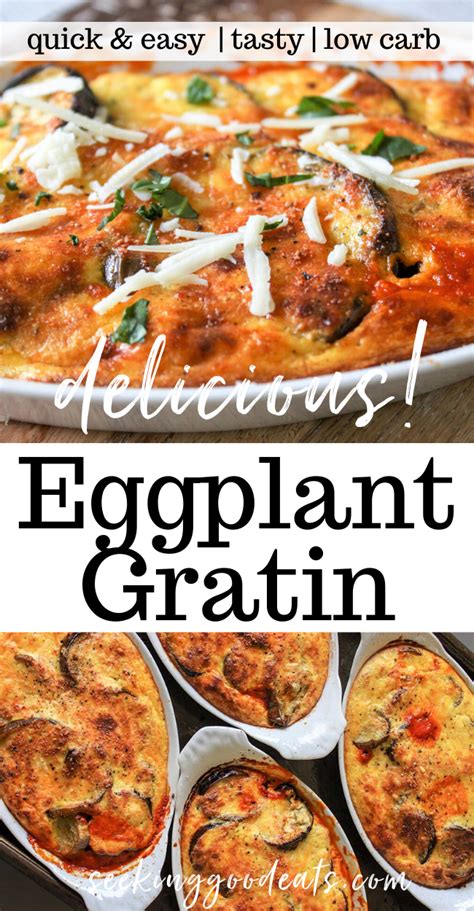 Low Carb Eggplant Parmesan Eggplant Gratin Artofit
