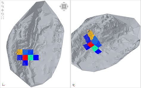 Rocfall3 Tutorials 6 Point Cloud Geometry And Barrier Analysis