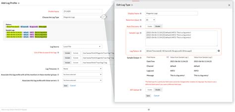 Magento Logs Online Help Site24x7