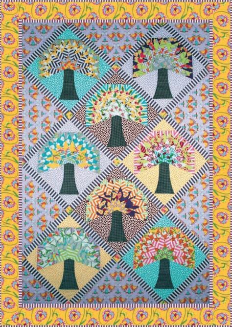 FREE Tree Quilt Pattern And Tutorial Sewing 4 Free